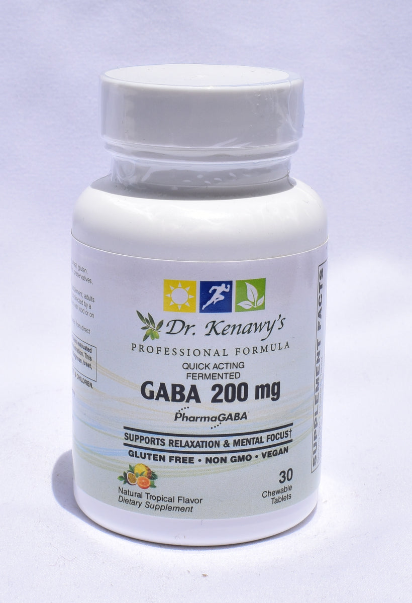 Dr. Kenawy's GABA | 200mg – Olive Leaves Nutrition & Consultation Center